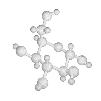 idose molecule structure 3d max